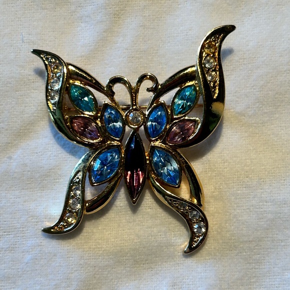 Jewelry | Vintage Butterfly Brooch | Poshmark
